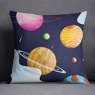 Questo Casa Dekorativ Kissenhülle, Kissenbezug, Zierkissenbezug, Wohnkultur, Für Sofa, Kaffeestube, Größe: 45X45 cm - Entworfen und hergestellt in der Türkiye