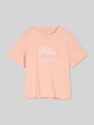 Tom Tailor Denim Regular Fit T-Shirt aus reiner Baumwolle