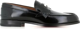 Christian Louboutin Homme, Chaussures, Noir, Taille: 43 EU Mocassin Penny