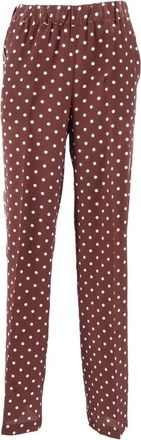 P.A.R.O.S.H. P.a.r.o.s.h., Femme, Pantalons, Brun, Taille: 40 FR Sbillo Wide Pantalons