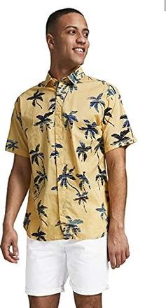 Jack & Jones JJIBOWIE JJSHORTS Solid SA STS Short Chino, Blanc, XXL Homme