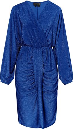 Faina Abendkleid mit Glanzgarn Damen K&Ouml;NIGSBLAU