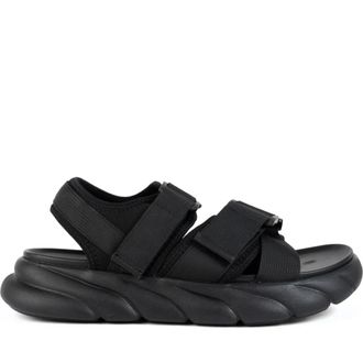 Sergio Moretti Homme, Chaussures, Noir, Taille: 43 EU Sandales Plates D&eacute;contract&eacute;es
