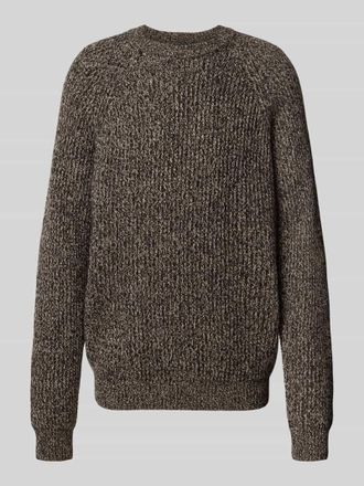Christian Berg Strickpullover in melierter Optik