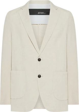 Roberto Ricci Design Rrd, Homme, Vestes, Blanc, Taille: XL Lynco Blazer