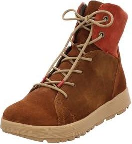 Think Femme Comoda Schurwolle Bottine, Chocolat Combi 3010, 42.5 EU