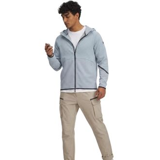 Under Armour Unstoppable Kapuzenjacke f&uuml;r Herren, Strukturiert (Blau)