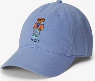 Polo Ralph Lauren Casquette brod&eacute;e en lin