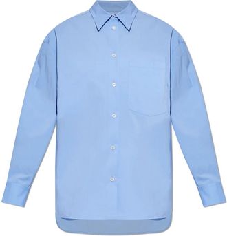 Iro Iro, Femme, Blouses et Chemises, Bleu, Taille: 42 FR Chemise Natacha