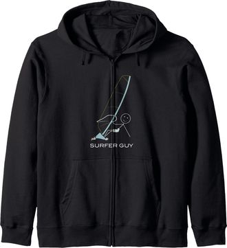Whyitsme Design Lustiges Herren Windsurfen, Boy Windsurfer Geschenk Kapuzenjacke