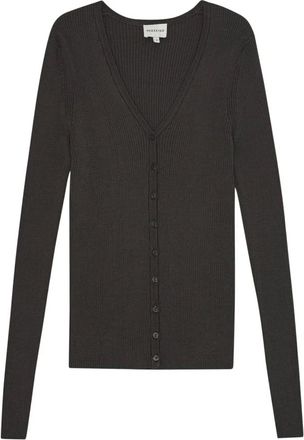Birgitte Herskind Femme, Pulls, Gris, Taille: 42 FR ChiChi Knit Cardigan