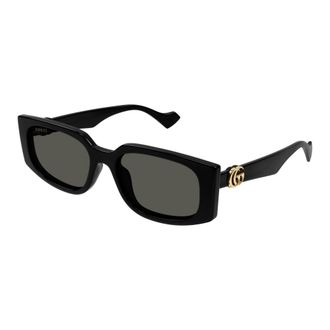 Gucci 001 Sonnenbrille - - Accessories - Damen - Schwarzk - 55 MM