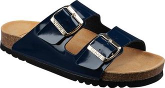 Scholl Femme Josephine Sandale, Navy Blue, 37 EU