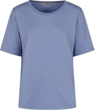 Herno Femme, Tops, Bleu, Taille: 40 FR T-Shirt