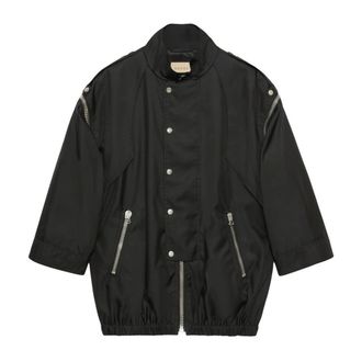 Gucci Herren, Jacken, Schwarzk, LGr&ouml;&szlig;e