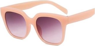 Generic Lunettes De Soleil Tendance Carr&eacute;es &Agrave; Grande Monture For Hommes Et Femmes, Confortables For Le Shopping, Les Vacances Ou Les F&ecirc;tes.(Pink)