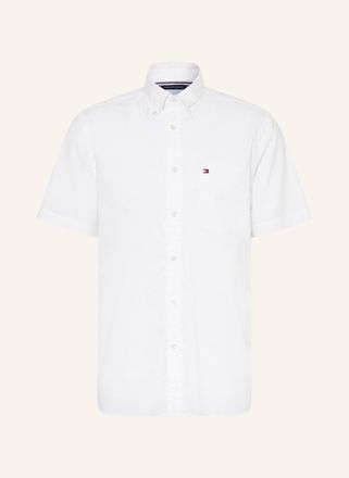 Tommy Hilfiger Kurzarm-Hemd Regular Fit weiss