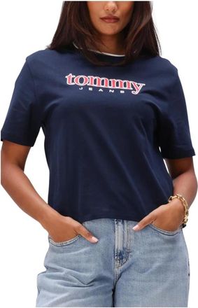 Tommy Jeans Damen, Oberteile, Blau, SGr&ouml;&szlig;e