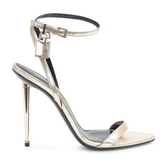Tom Ford Femme, Chaussures, Jaune, Taille: 37 1/2 EU Sandale Nue Pointue &agrave; Cadenas