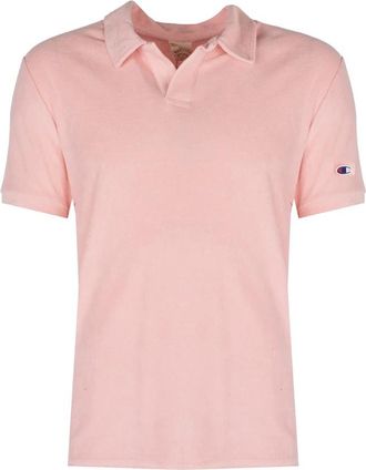 Champion Polo Hemd - - Tops - Herren - Rosa - S