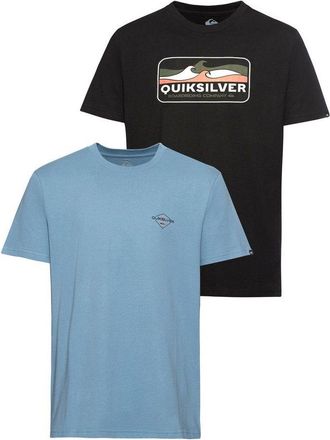 Quiksilver T-Shirt (Packung, 2-tlg., 2er-Pack)