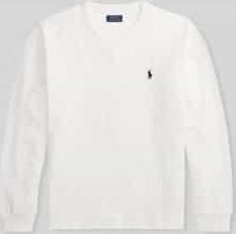 Polo Ralph Lauren Relaxed Fit Langarmshirt aus reiner Baumwolle