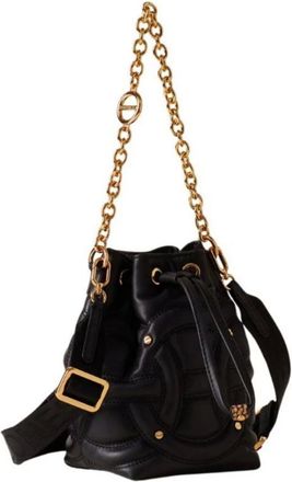 Borbonese Femme, Sacs, Noir, Taille: ONE Size Rond&ograve; Mini Sac Seau