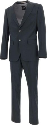 HUGO BOSS Homme, Costumes, Vert, Taille: S Costume H-Huge