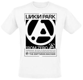 Linkin Park from Zero The Emptiness Block Homme T-Shirt Manches Courtes Blanc XXL