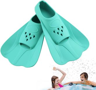 Generic Kinderflossen,Kurze Schwimmflossen f&uuml;r und M&auml;dchen,Taucherflossen F&uuml;r Schnorcheln | F&uuml;r Pool Bodyboarding Fitness Reise Strandurlaub