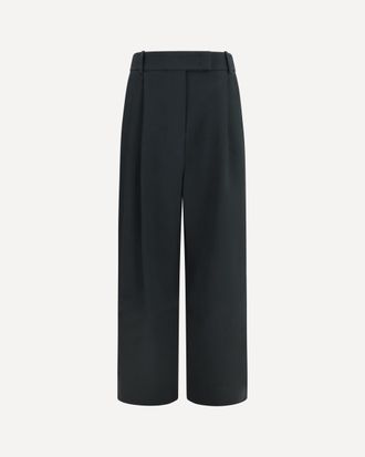 Giorgio Armani High-waisted wide-leg tailored Pants Female 46