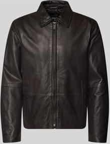 Strellson Regular Fit Jacke aus echtem Lammleder Modell KELLAN