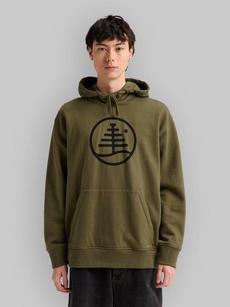 Burton Family Tree Hoodie dried moss