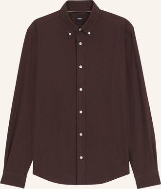 HUGO BOSS Hemd H-Liam-Bd-E-c1-263 Regular Fit braun