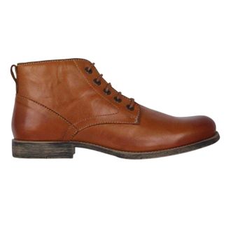Firetrap Casca Klassisches Aussehen Stiefel f&uuml;r Herren, Leder, Flach (Dunkelbraun)