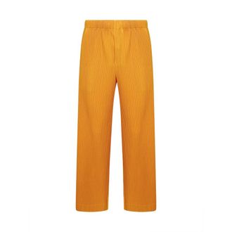 Issey Miyake Homme, Pantalons, Orange, Taille: L Slim-fit Pantalons