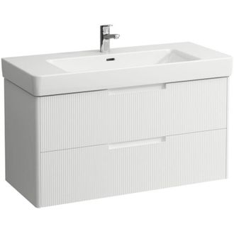 Laufen Juna Waschtischunterbau, 2 Schubladen, inklusive