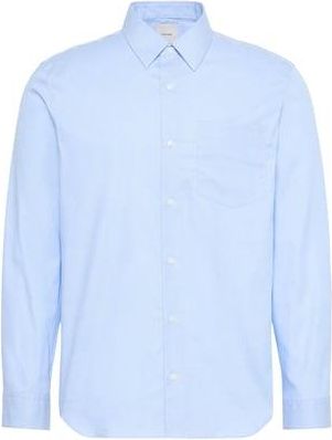 Calvin Klein Chemise droite &agrave; manches longues en coton