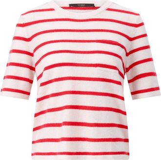 Windsor Kurzarmpullover aus Kaschmir