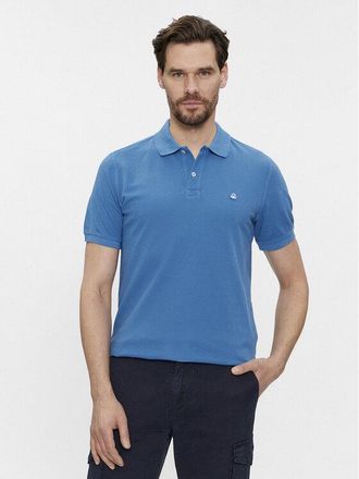 Benetton United Colors Of Benetton Poloshirt 3089J3179 Blau Regular Fit