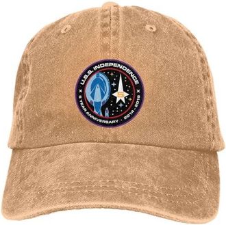 Generic Casquette de baseball de couleur pure pour papa USS Independence 5 ans chapeau pour femme visi&egrave;re pare-soleil casquette de baseball casquette &agrave; visi&egrave;r