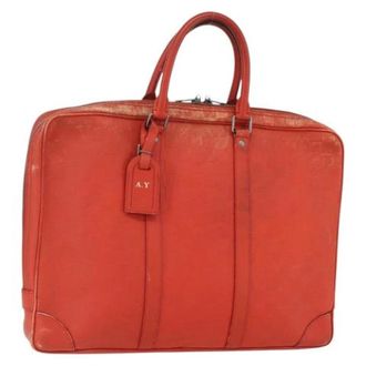 Louis Vuitton Sac &agrave; main vintage Pre-owned - Femme - Pre-owned - Orange - Taille: ONE Size