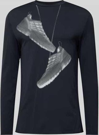 Maison Margiela Regular Fit Longsleeve mit Motiv-Print