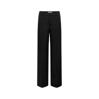 Only Weite Hosen mit hohem Bund - - Trousers - Damen - Schwarzk - XL L32