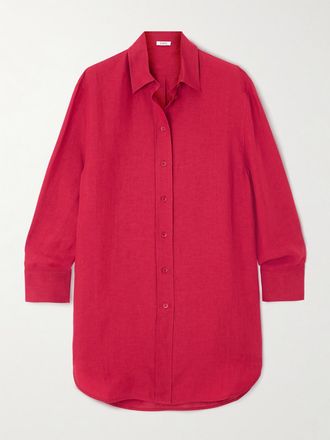 Eres Chemise En Lin Mignonette Lintemporel - Rouge