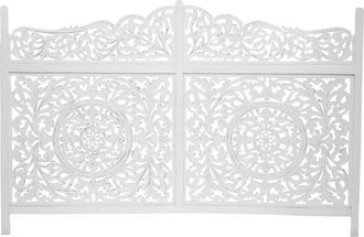 Atmosphera Bettkopfteil Fanny - weiß 123x182 cm