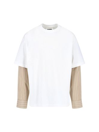 Jil Sander T-Shirt Mit Rundhalsausschnitt