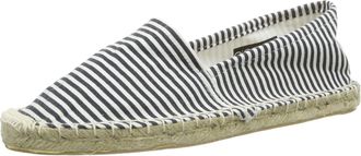 Pieces Damen HAISHA Espadrillos DK Espadrilles, Blau (Dark Blue Stripe 19-4035 TCX)