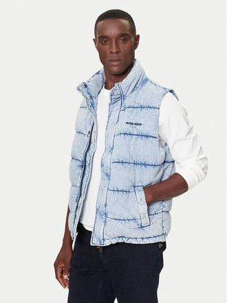 Guess Weste M5BN81 D6181 Blau Regular Fit
