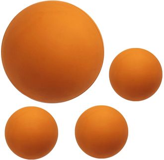 Generic Wettkampf-Squashball - professioneller Reaktionstrainingsball, Squashb&auml;lle | Hochelastische kleine Squashb&auml;lle f&uuml;r Kinder | Gut sichtbarer Hobby-Hohlb